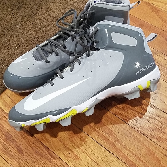 Nike | Shoes | Mens Nike Alpha Huarache Grey Baseball Cleats | Poshmark